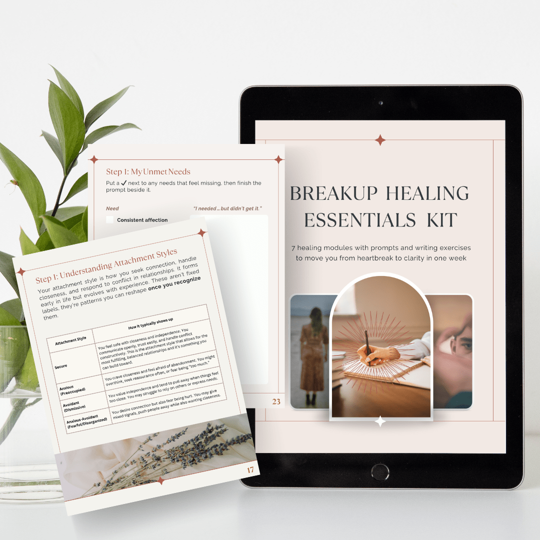 Breakup Healing Essentials Kit™ – myselfment